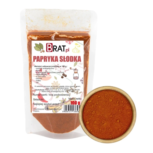 Papryka słodka 100g | Sklep BRAT.pl